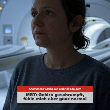 MRT: Gehirn geschrumpft, fühle mich aber ganz normal